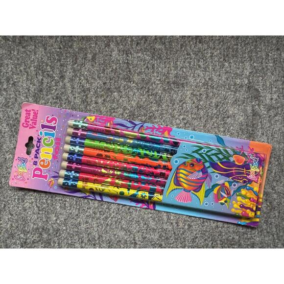 Lisa Frank | Office | Vintage Lisa Frank Foil Pencils 8pack Tropical Fish Design New | Poshmark
